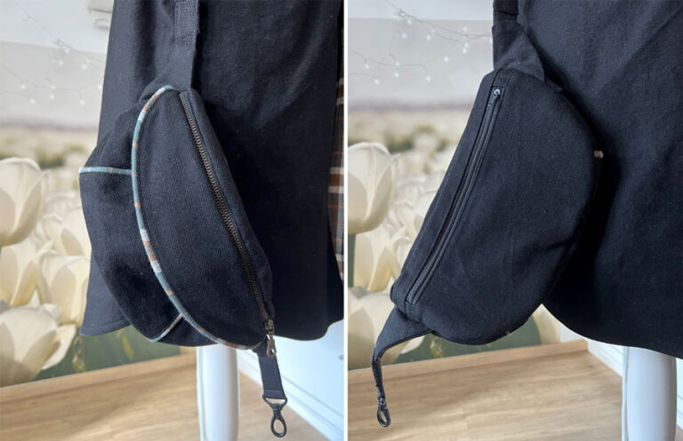 Tasche voll Glück – passend zur Shacket – 500 days of sewing